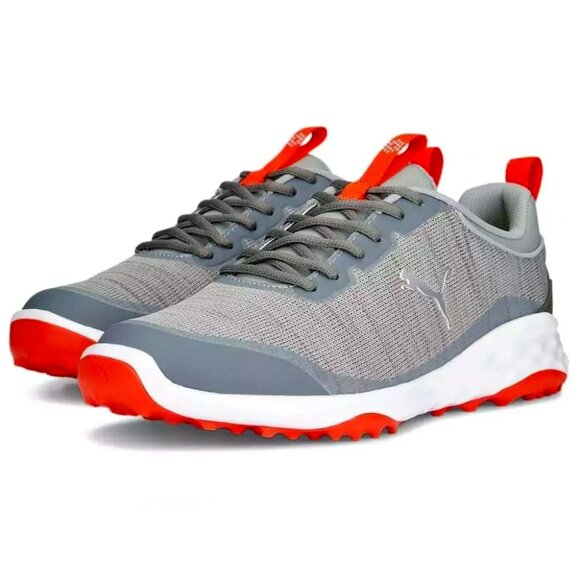Puma | Shoes | New Golf Puma Mens Fusion Greyorange Golf Shoe Mens Size ...